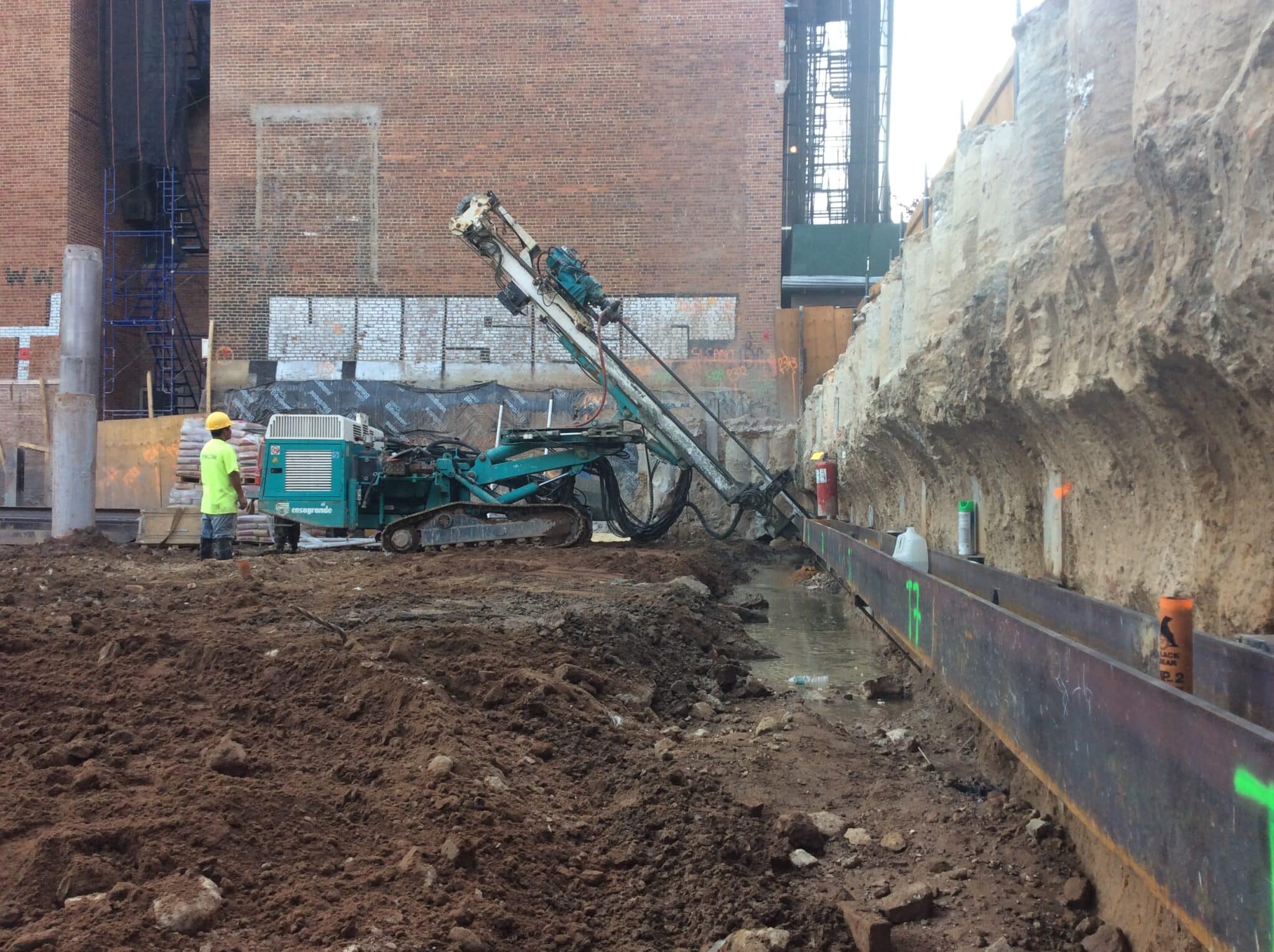 Support of Excavation (SOE) / Retention Systems - ECDNY